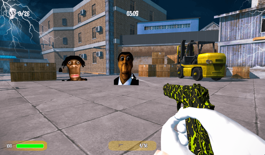 Nextbot In Backrooms Shoot it - Nextbot Run Chase - Nextbot in Space ...