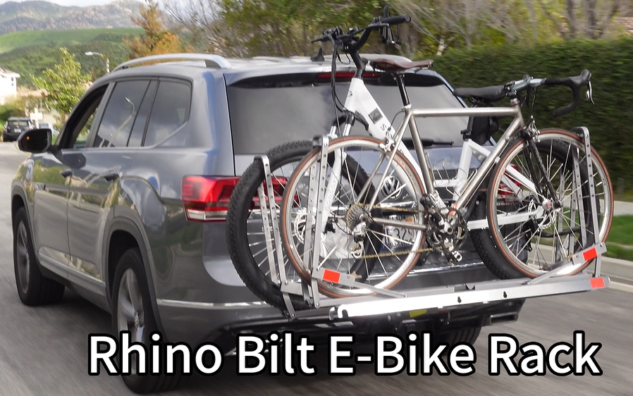 Watch Rhino Bilt 4" Wide Tire E-Bike Rack on Amazon Live