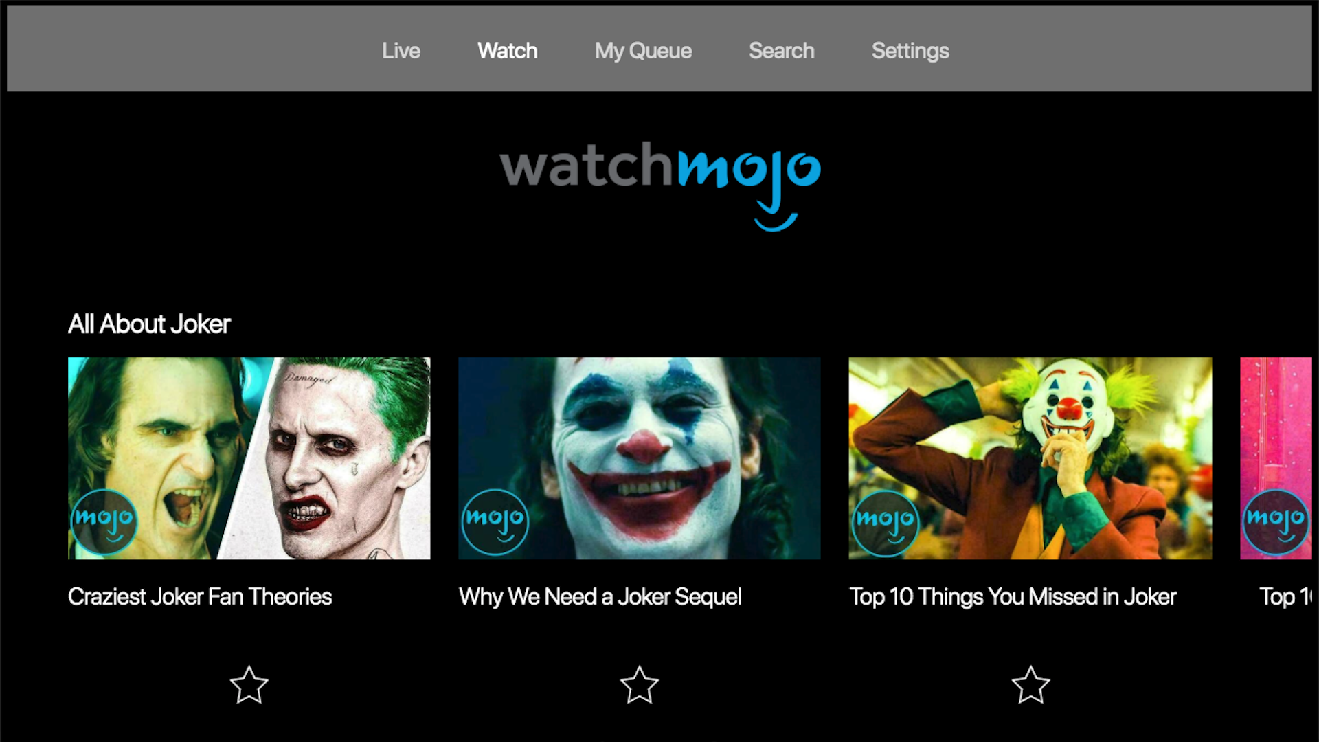 Mojo TV - App on Amazon Appstore