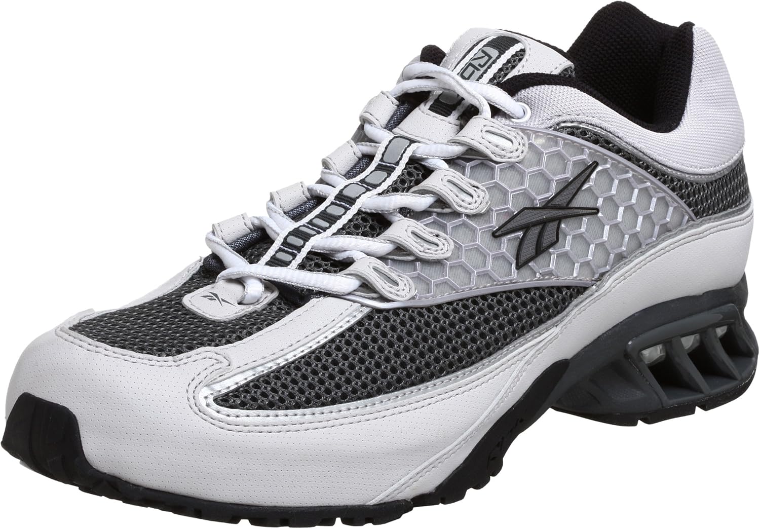 Amazon.com | Reebok Men's Operator Hex Running Shoe,Tar/Steel/Silver,8. ...
