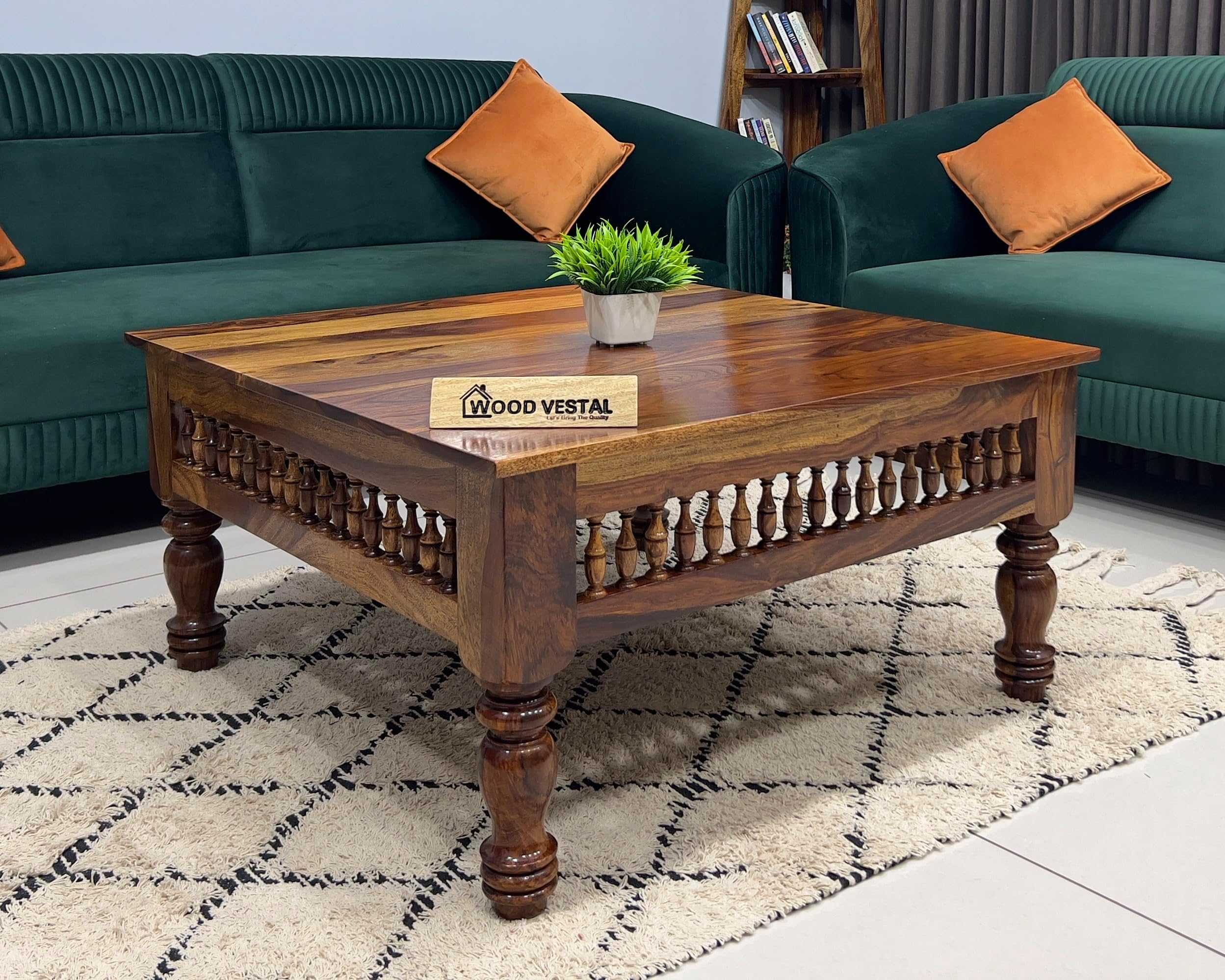 Wood Vestal Sheesham Wood Centre Table - Group Designed|Coffee Table ...