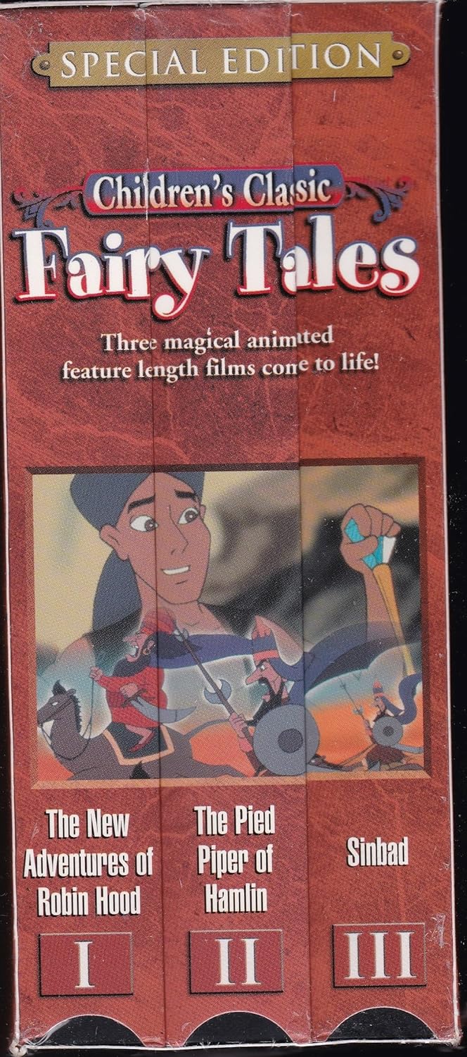 Children's Classic Fairy Tales [VHS]: Amazon.co.uk: Children's Classic ...