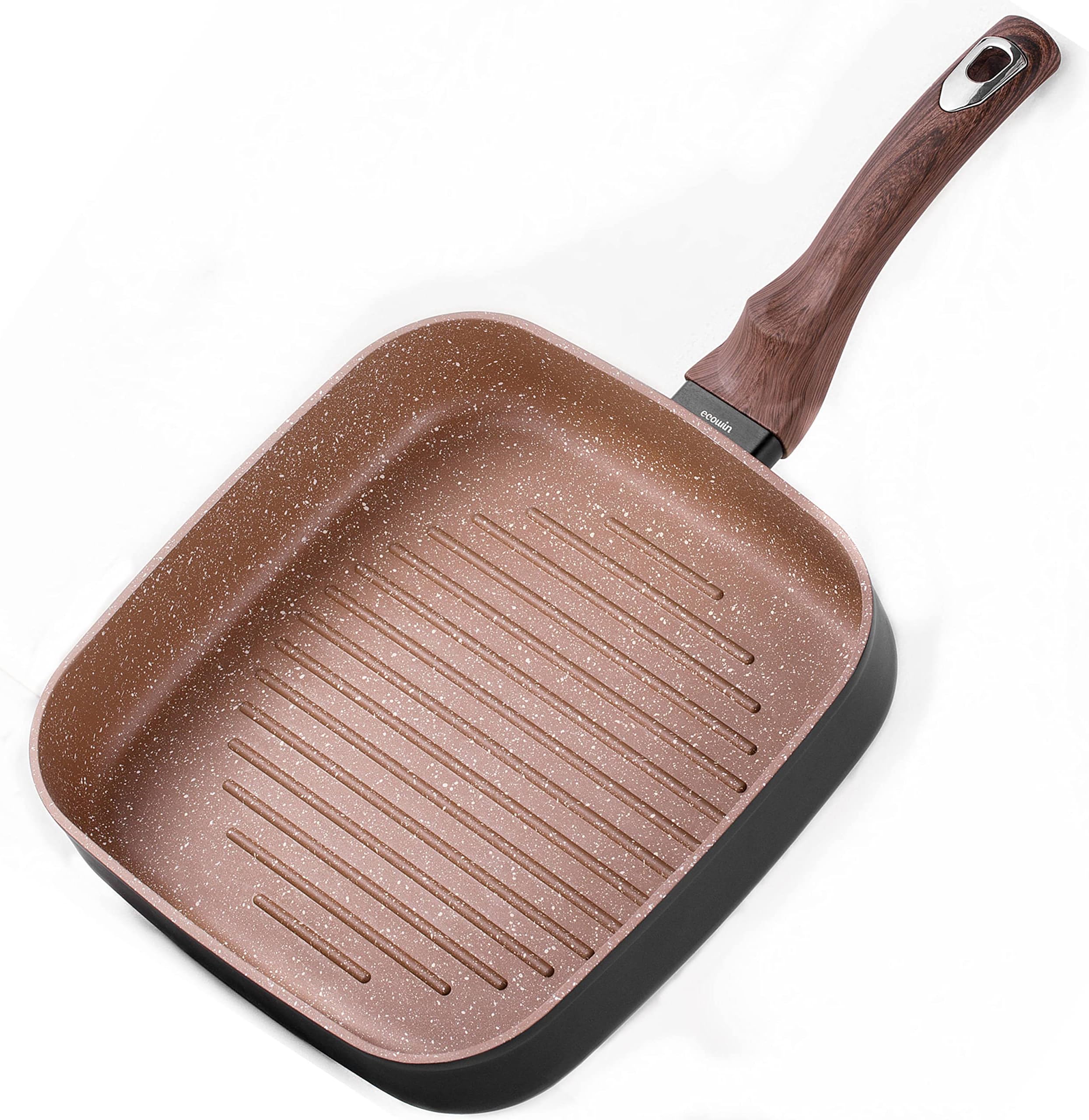 Amazon.com: Phantom Chef 11" Square Frypan with Granite finish | PFOA ...