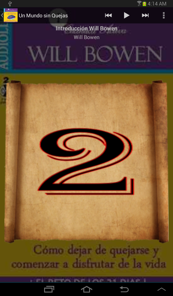 Aplicación Un Mundo sin Quejas en Amazon Appstore