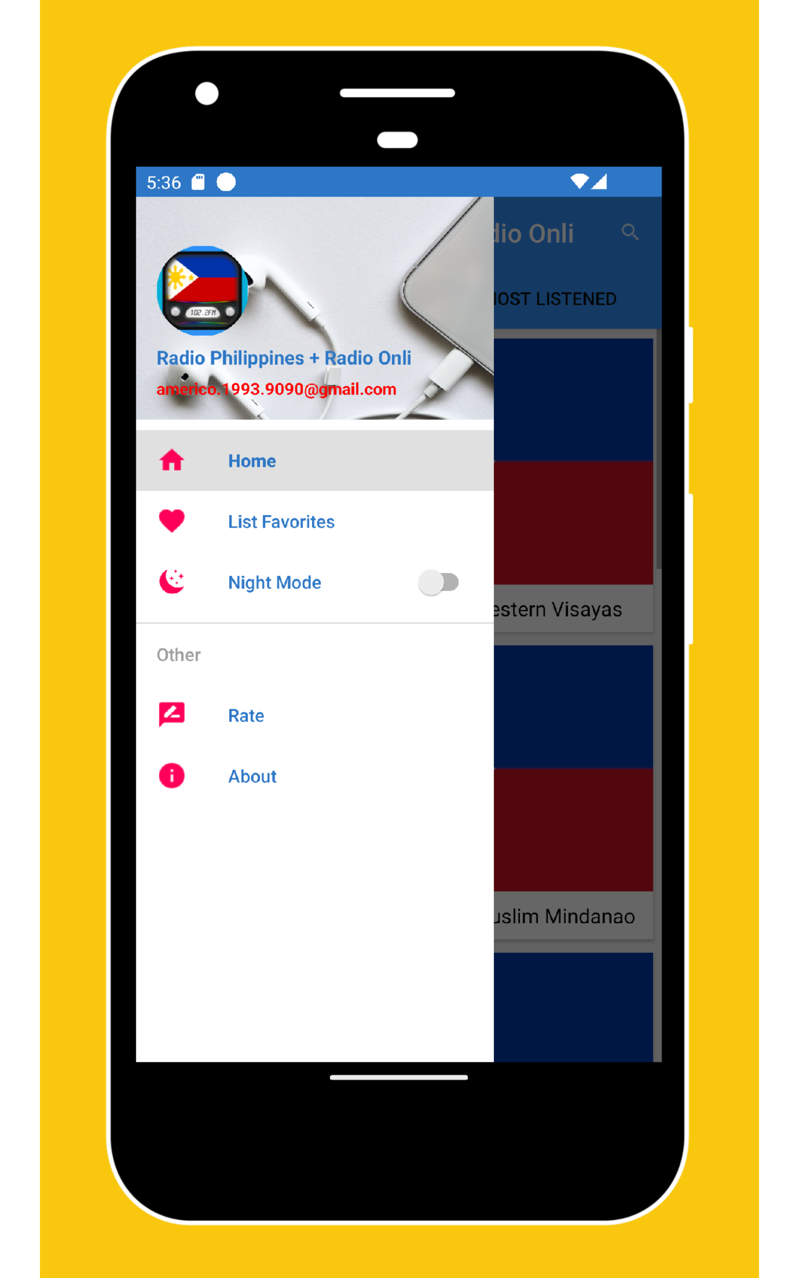 Radio Philippines + Radio Philippines FM – Online - App on Amazon Appstore