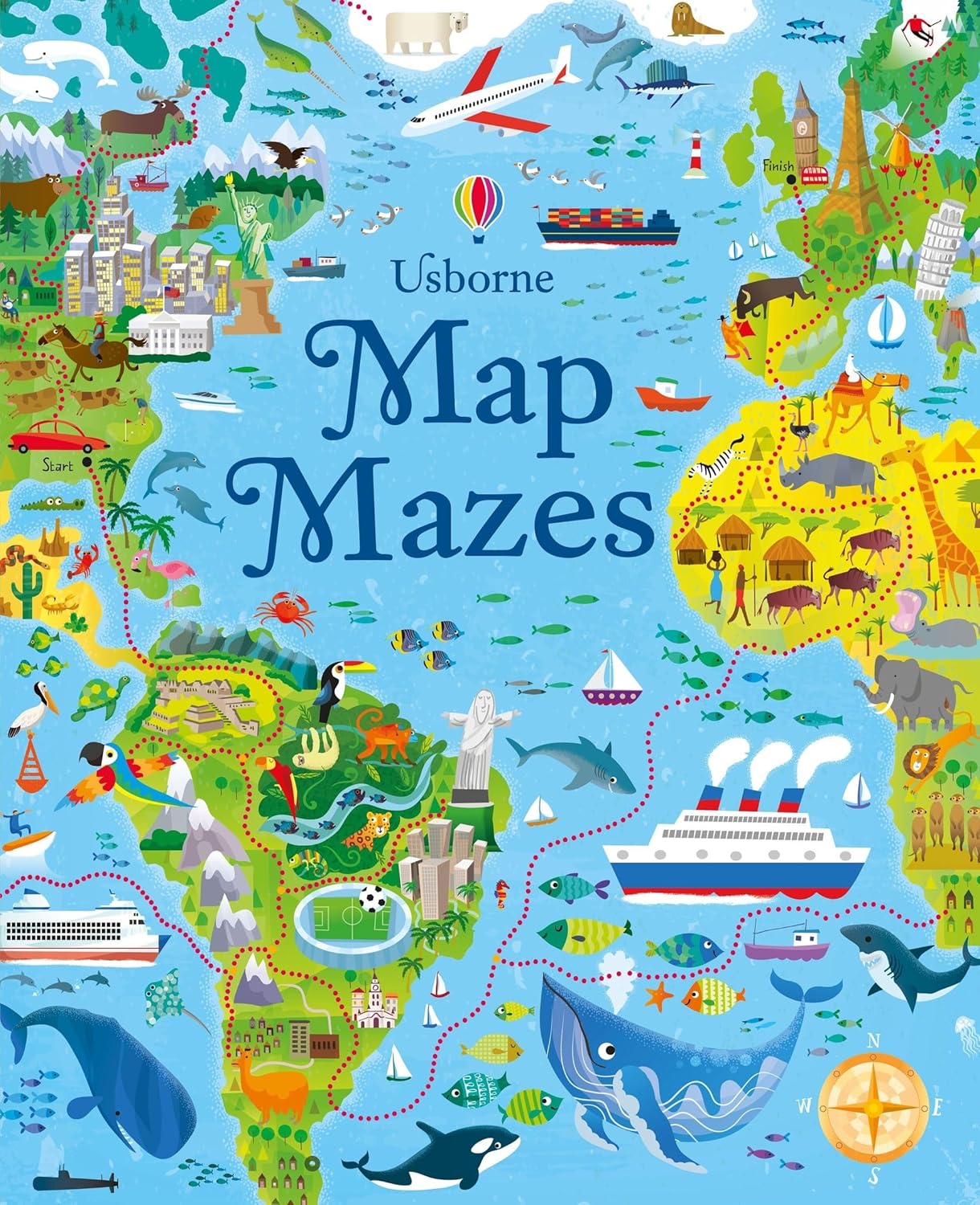 Map Maze Book (Maze Books): Amazon.co.uk: Smith, Sam, Various ...