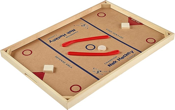 Amazon.com: Carrom 2.01 Champion Nok-Hockey Game, Standard, Medium ...