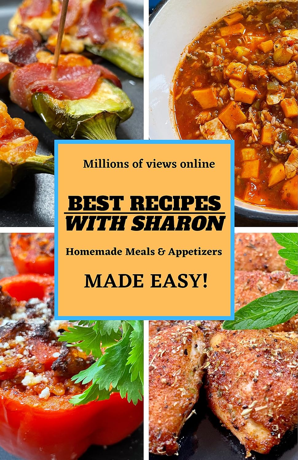 Amazon.com: Best Recipes With Sharon: Homemade Meals & Appetizers Made ...