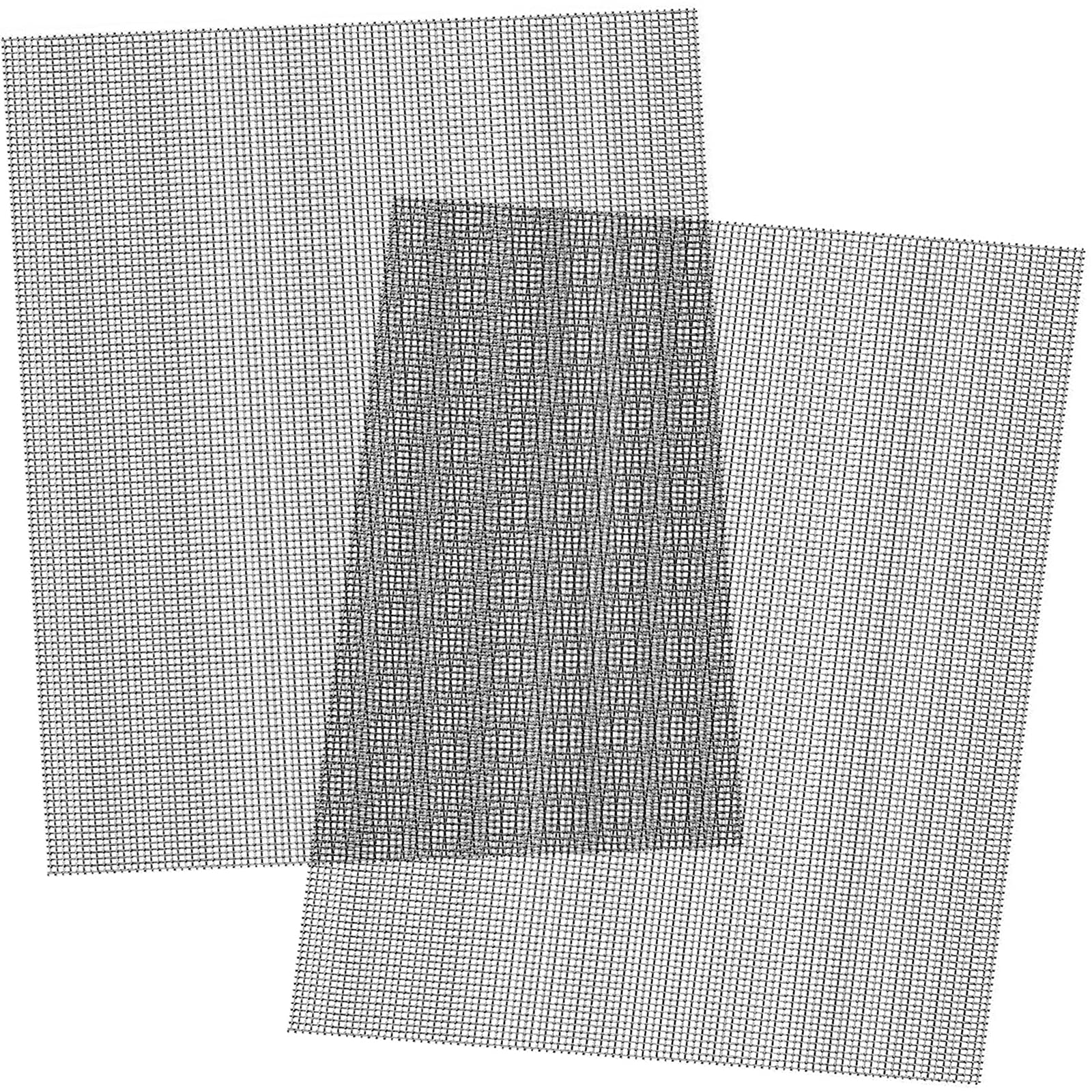 Buy 2 Pcs Stainless Steel Woven Wire Mesh 210 x 150 mm Insect Rodent ...