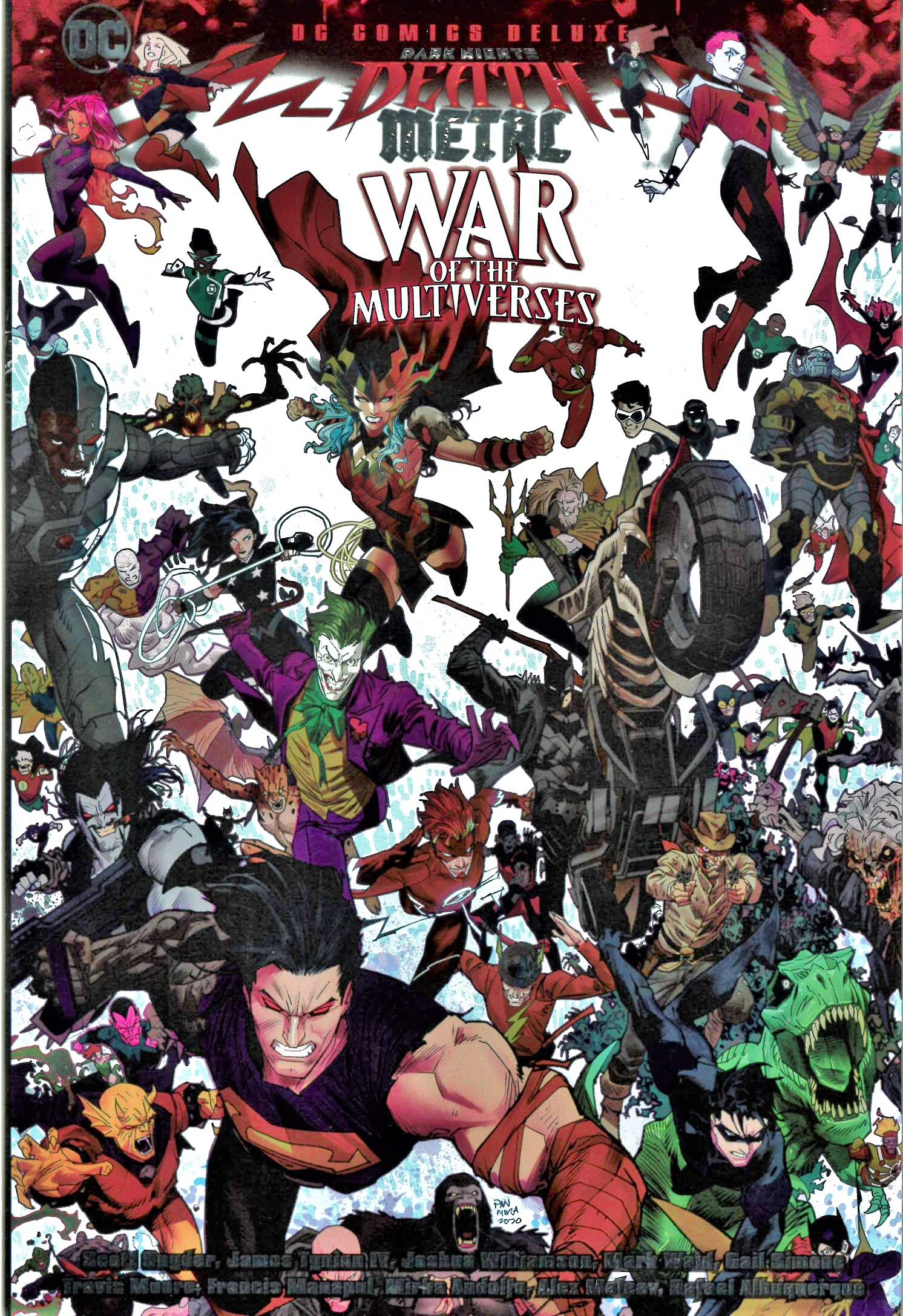 Dark Nights Death Metal War of the Multiverses -DC Comics Deluxe ...