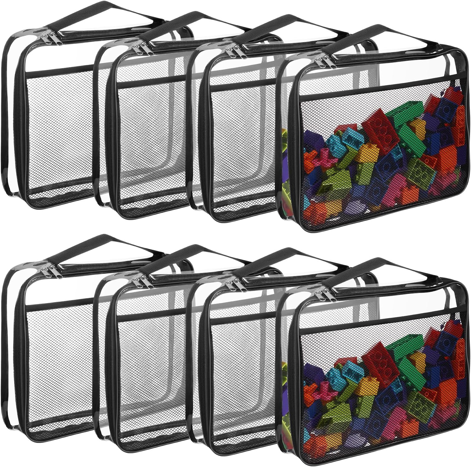 Amazon.com: POPMISOLER Clear Toy Storage Organizer for Kids - Keep Toys ...