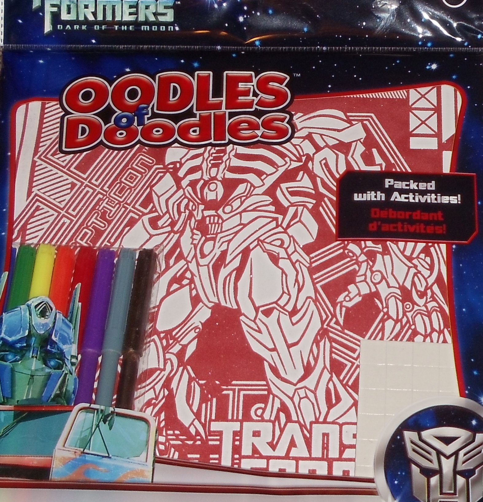 Snapklik.com : Art Zone Transformers 3 Oodles Of Doodles