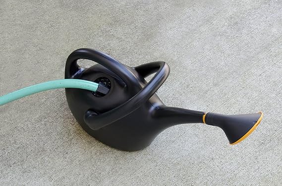 Amazon.com : Fiskars Easy Pour Watering Can, 2.6 Gallon : Plant ...