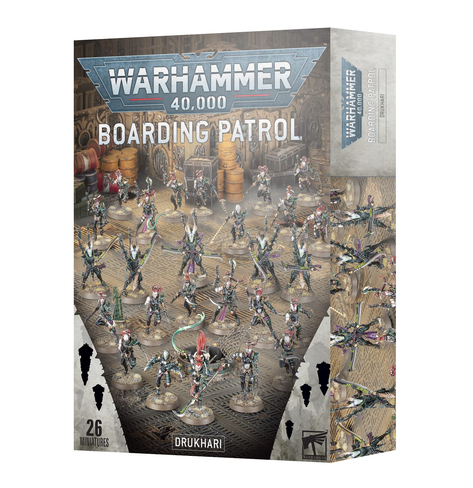 Amazon | Warhammer 40,000 Drukhari Boarding Patrol | ボードゲーム | おもちゃ