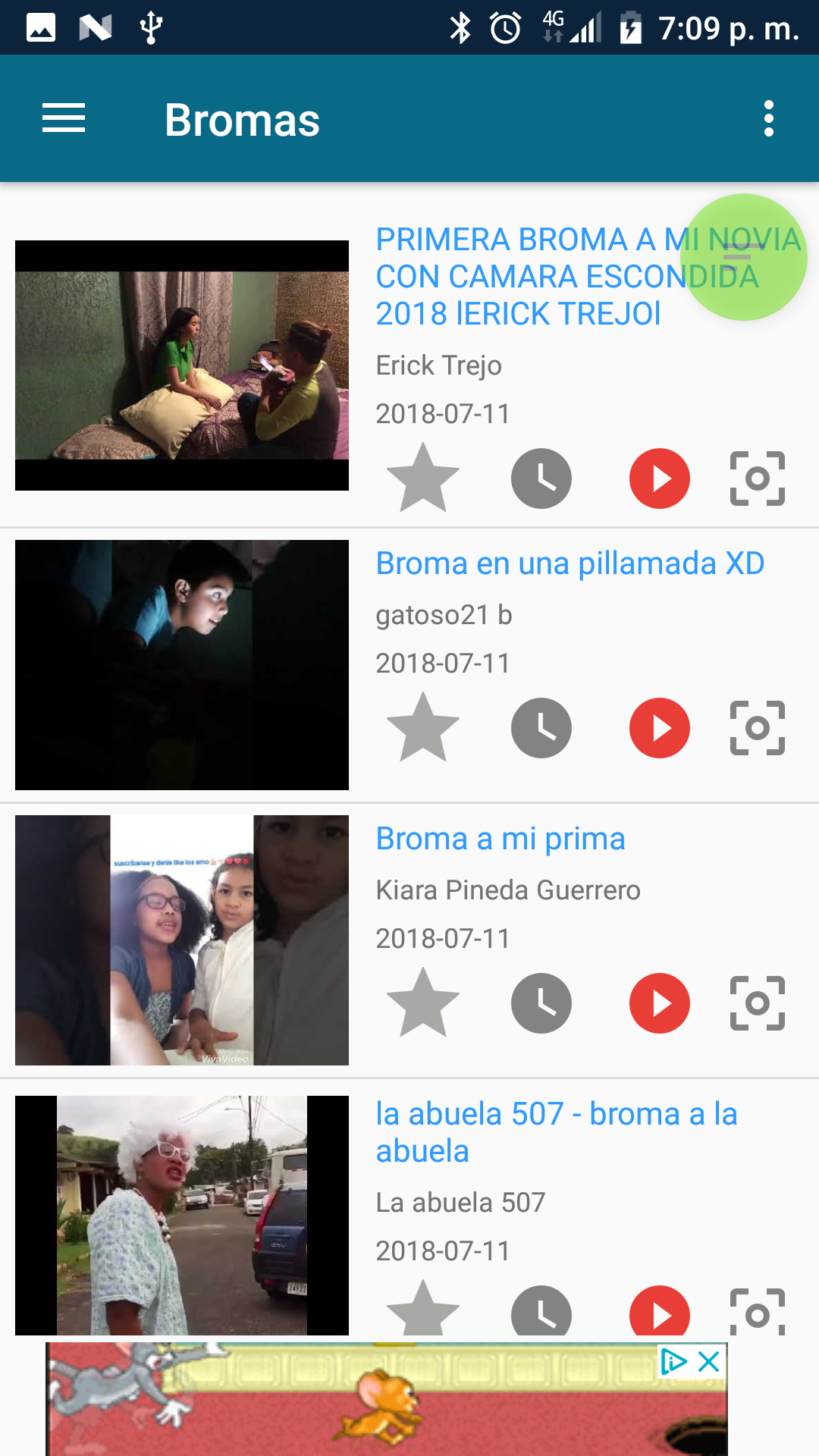 Aplicación Vídeos de Risa en Amazon Appstore