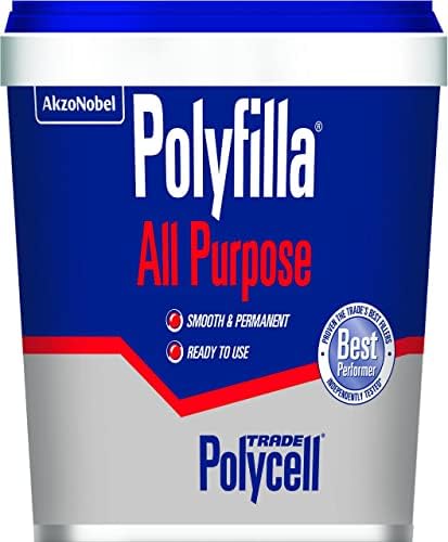 Polycell Trade All Purpose Filler 1KG, White : Amazon.co.uk: DIY & Tools