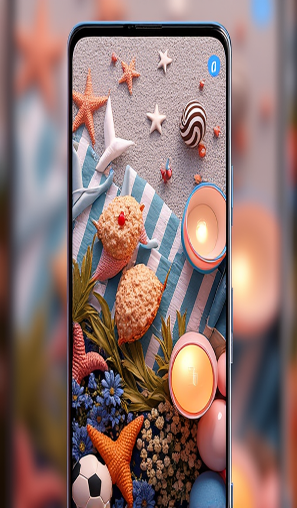 Preppy Blue Palette: Stylish Blue Background Wallpapers 4K - App on the ...
