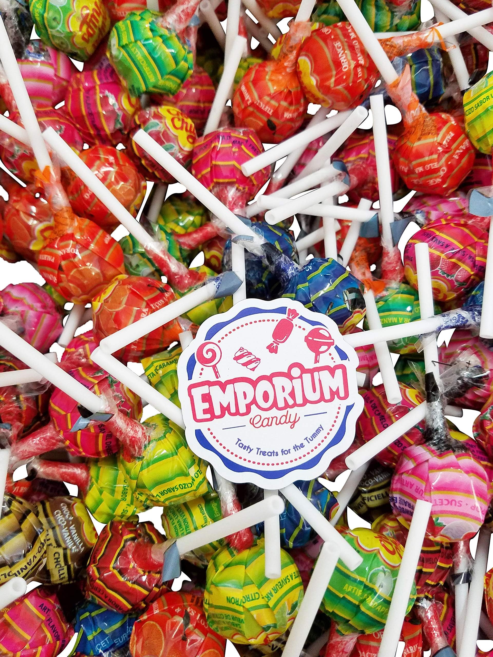 Amazon.com : Yummy Lix Sour Mania Gourmet Lollipops 80 Count Box ...