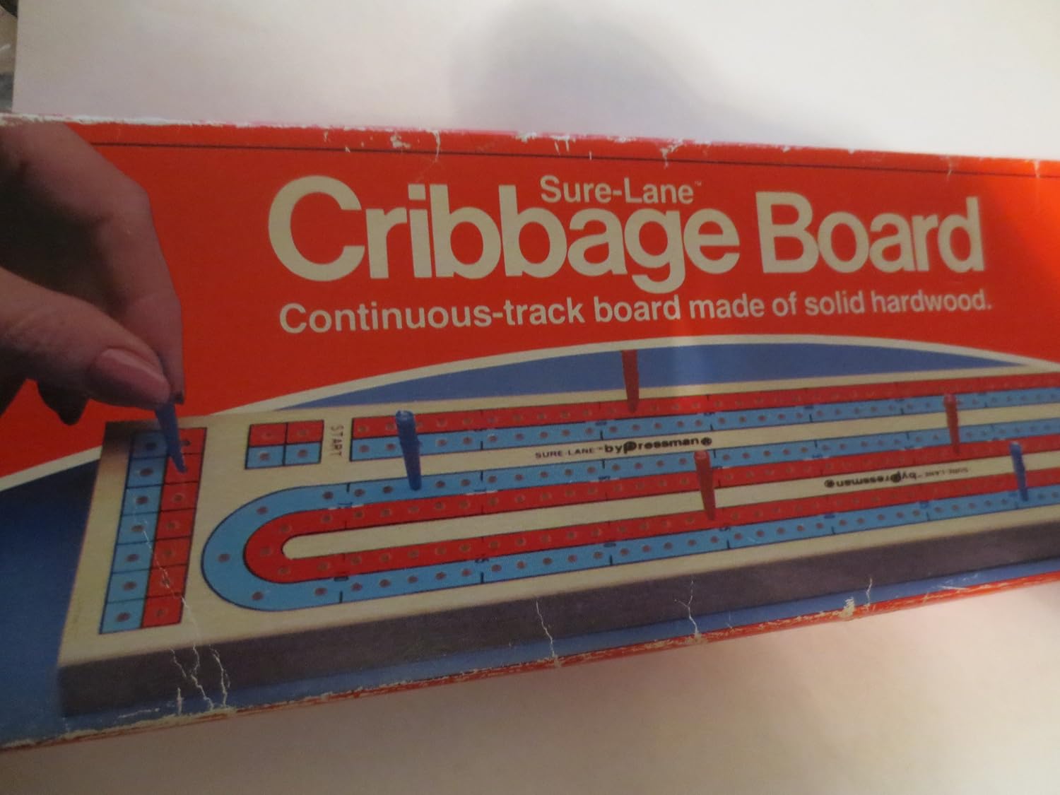 Amazon.com: VINTAGE Continuous Track Cribbage Board - One Continuous ...