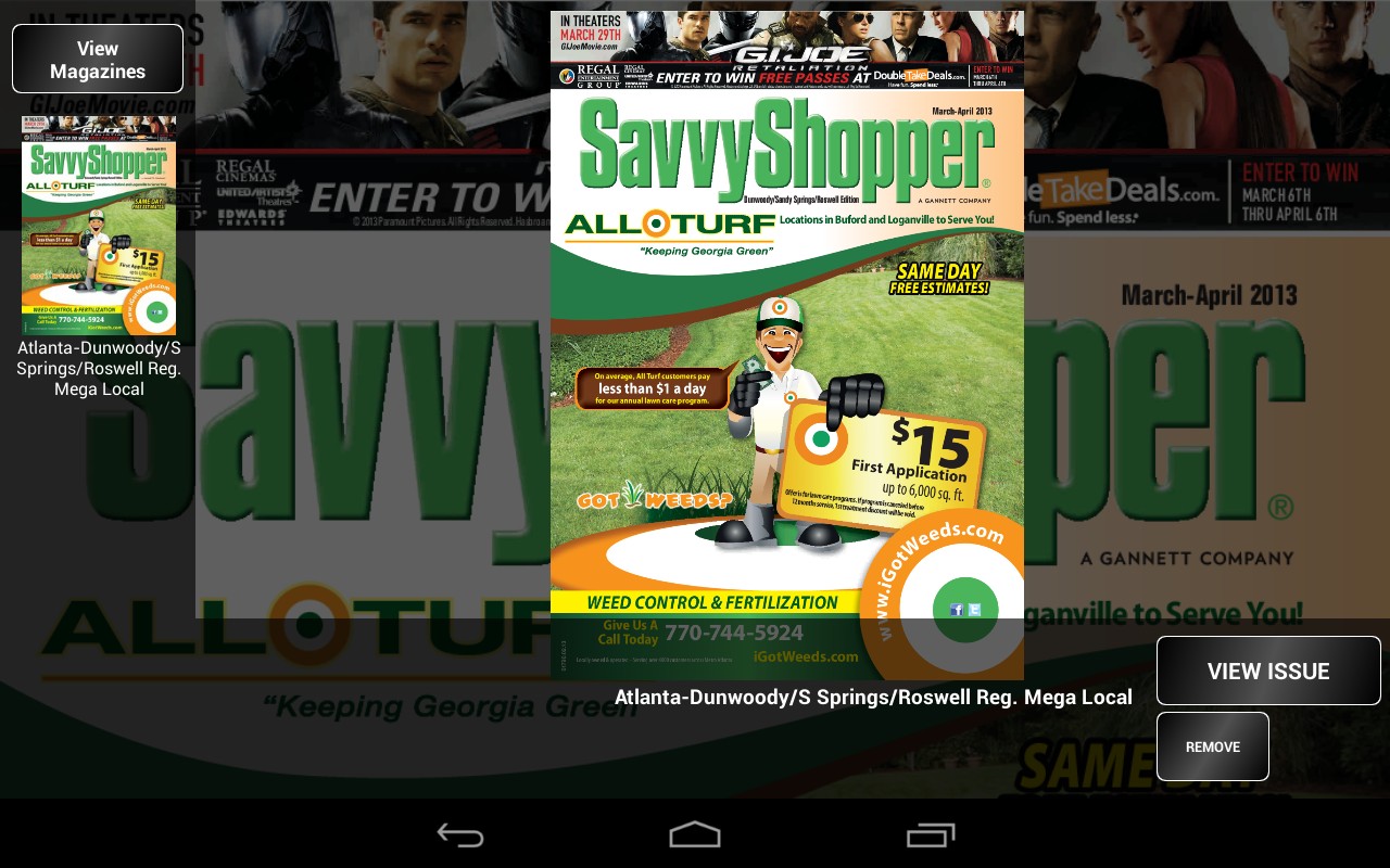 My Savvy Shopper Magazine - App on Amazon Appstore