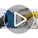 LEREATI 10mm Macrame Cord 10m Thick Macrame Rope Soft Cotton Rope ...