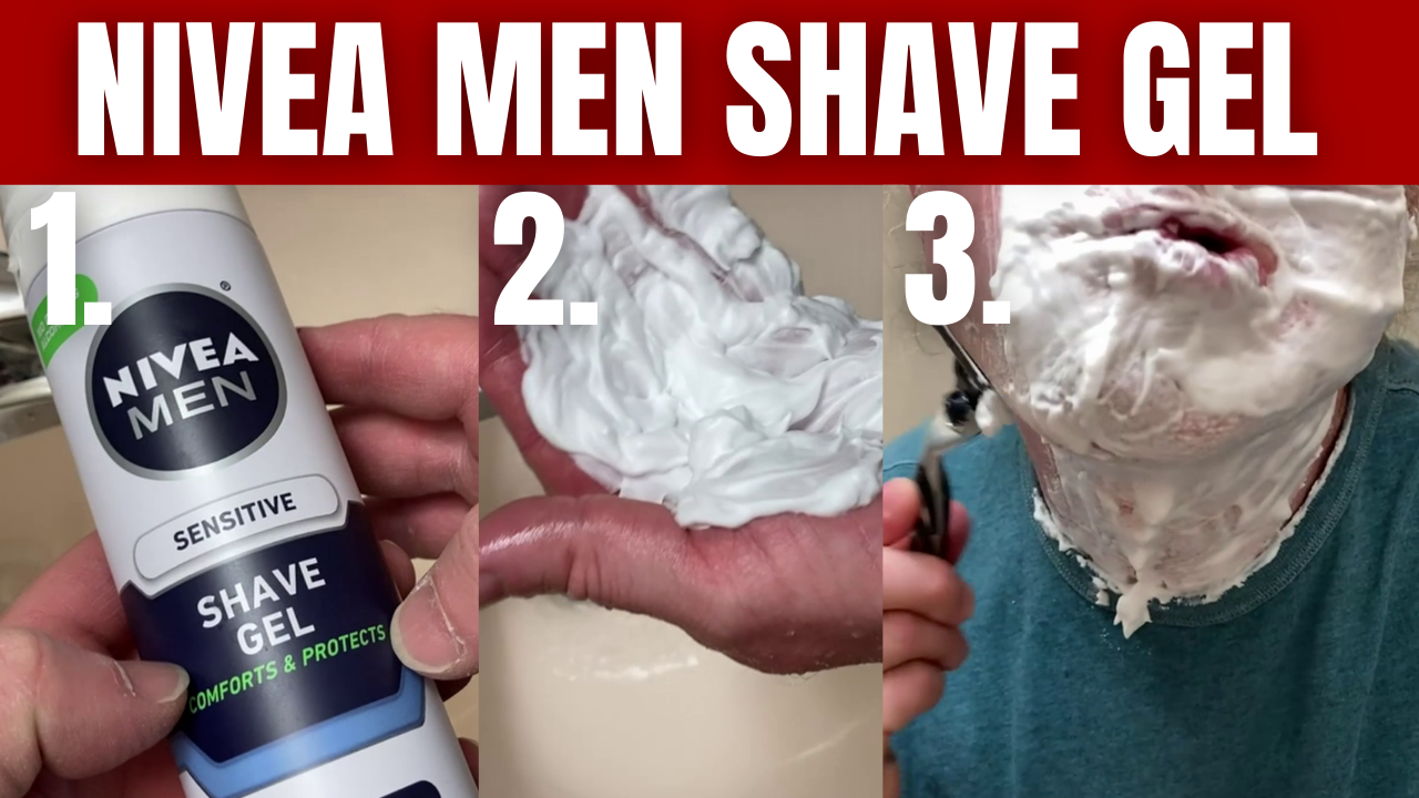Watch Nivea Men Shave Gel - Full Review & Real Shaving Test on Amazon Live