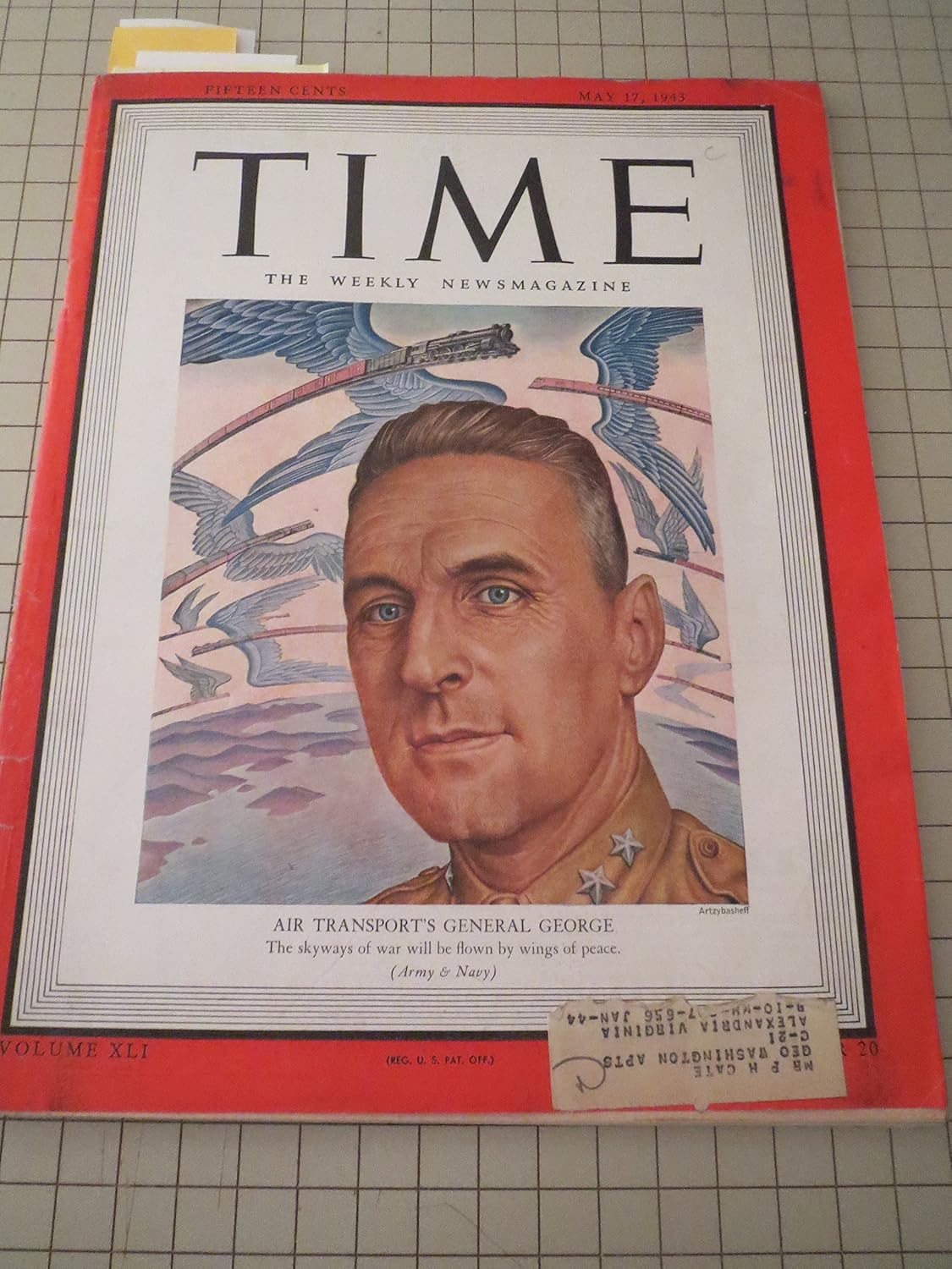 May 17,1943 Time Magazine: World War II - Battle of North Africa (map ...