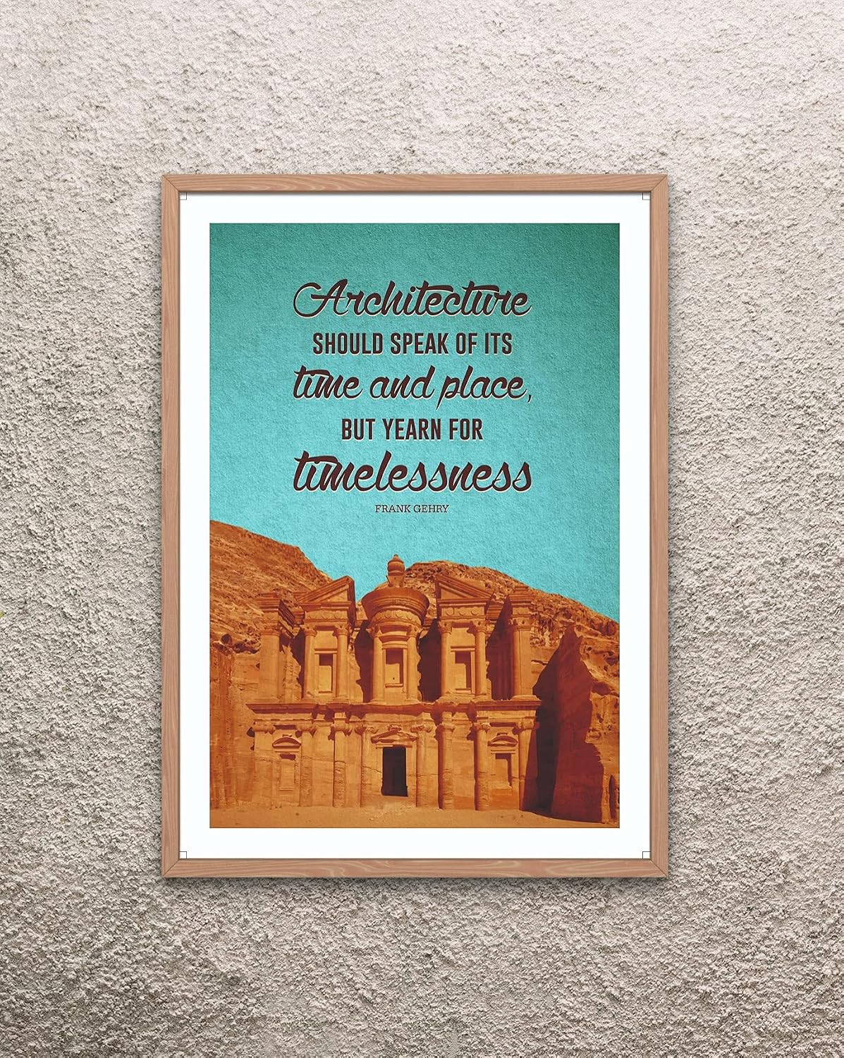 Amazon.com: LAB NO 4 Architecture Speak of Its Time & Place Quotes ...