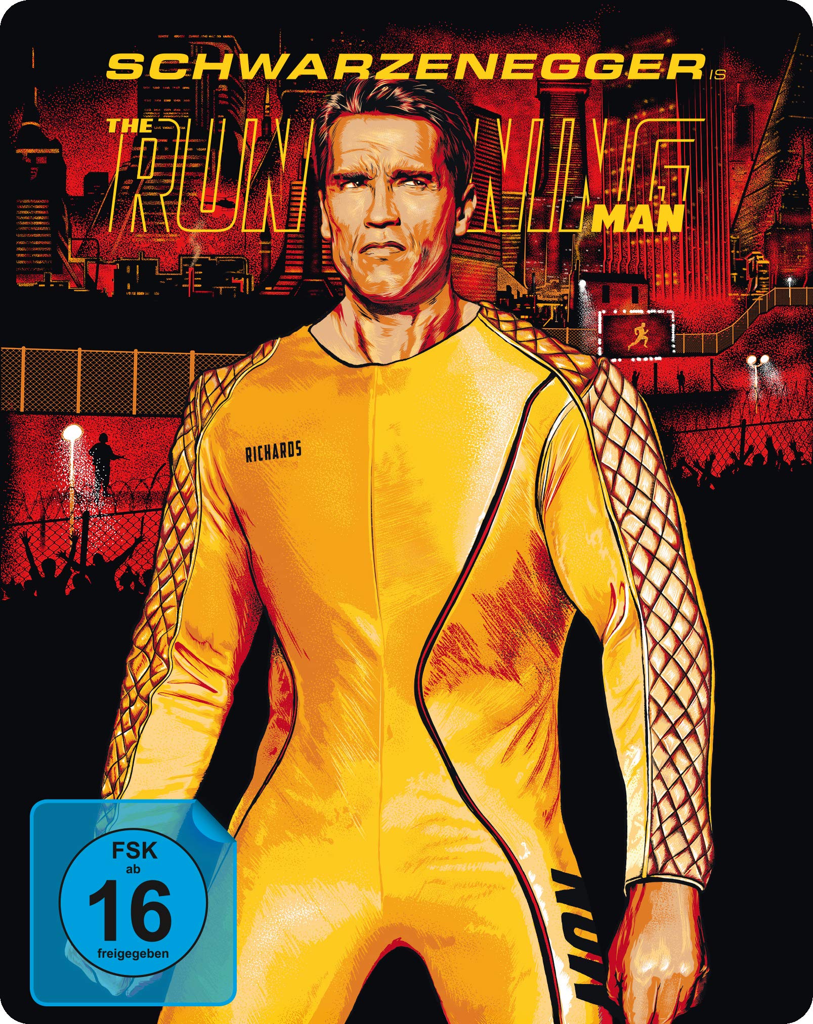 Running Man - 2-Disc SteelBook: Amazon.it: Schwarzenegger, Arnold ...