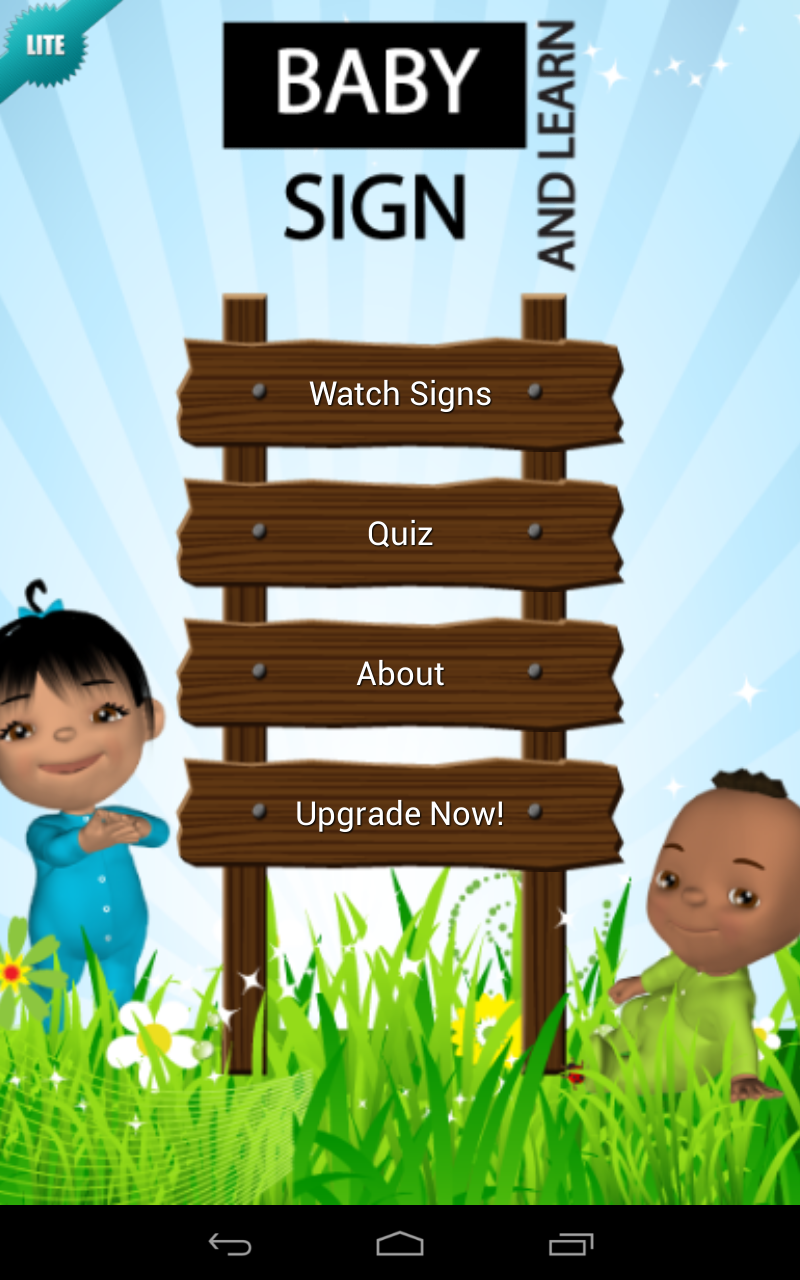 Baby Sign and Learn Free Sample:Amazon.com:Appstore for Android