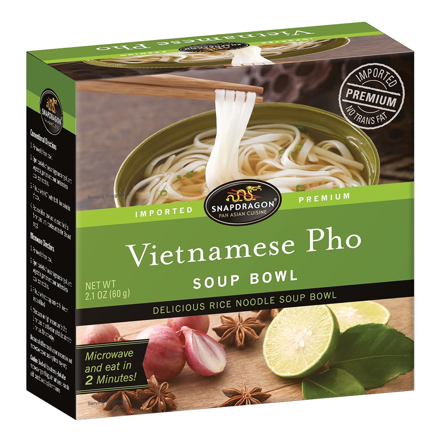 Amazon.com: Snapdragon Vietnamese Pho Saigon Style Gf (3.25 Oz) (Pack ...
