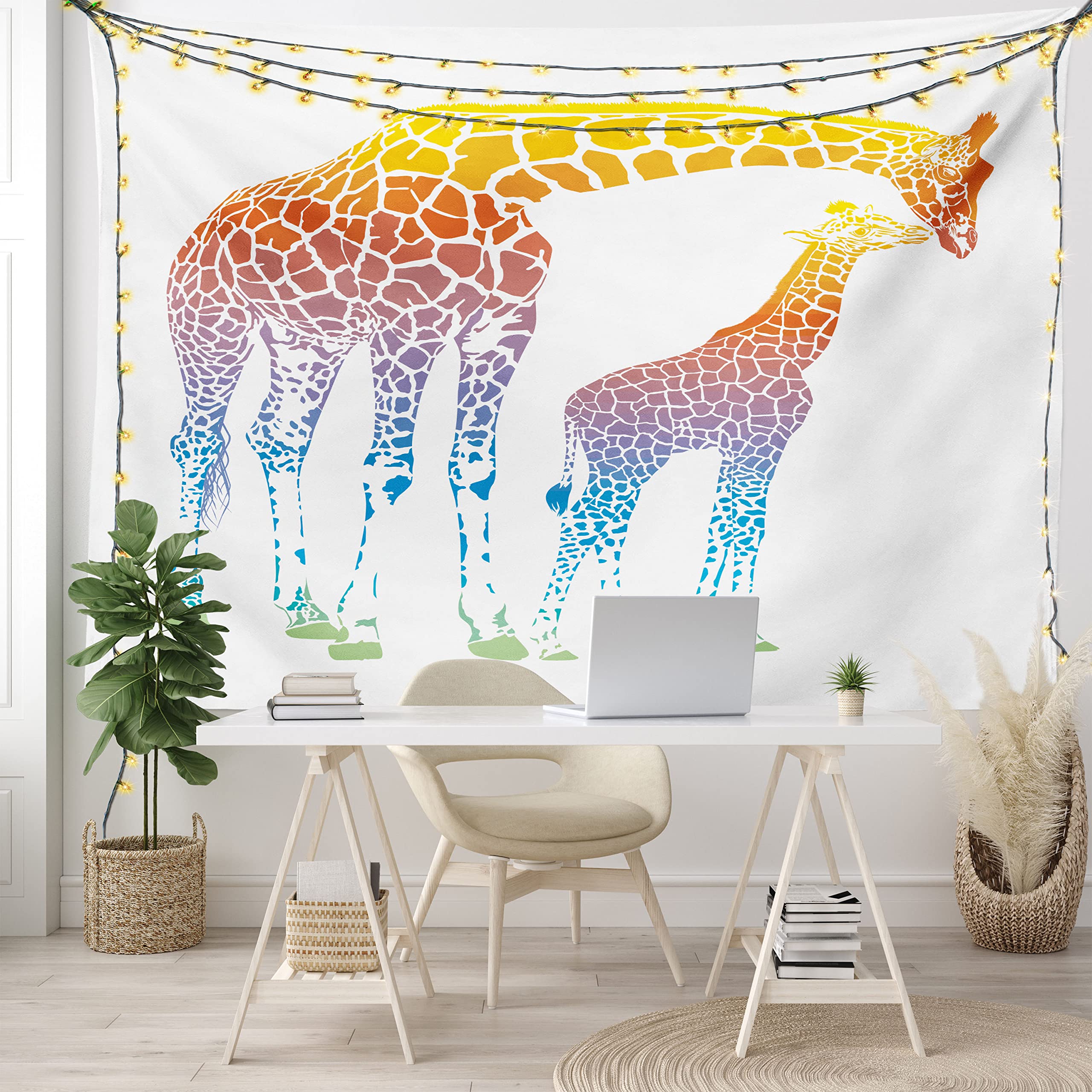Giraffe Abstract Art