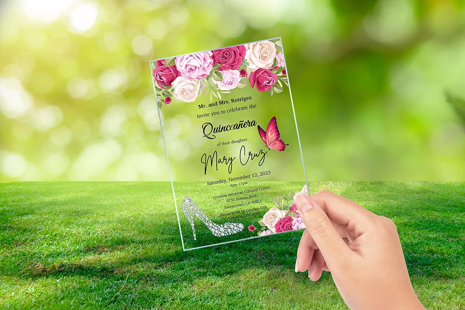 Invitaciones Con Sombrero Y Tacones