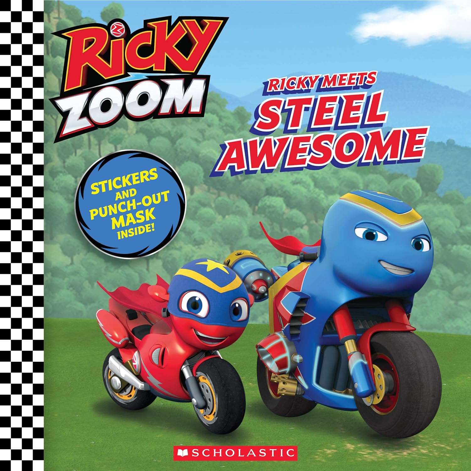 Amazon.com: Ricky Meets Steel Awesome (Ricky Zoom): 9781338691450 ...