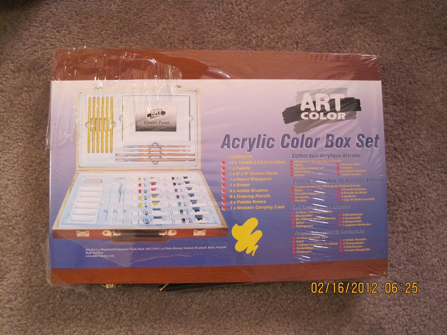 Amazon.com: Acrylic Color Box Set