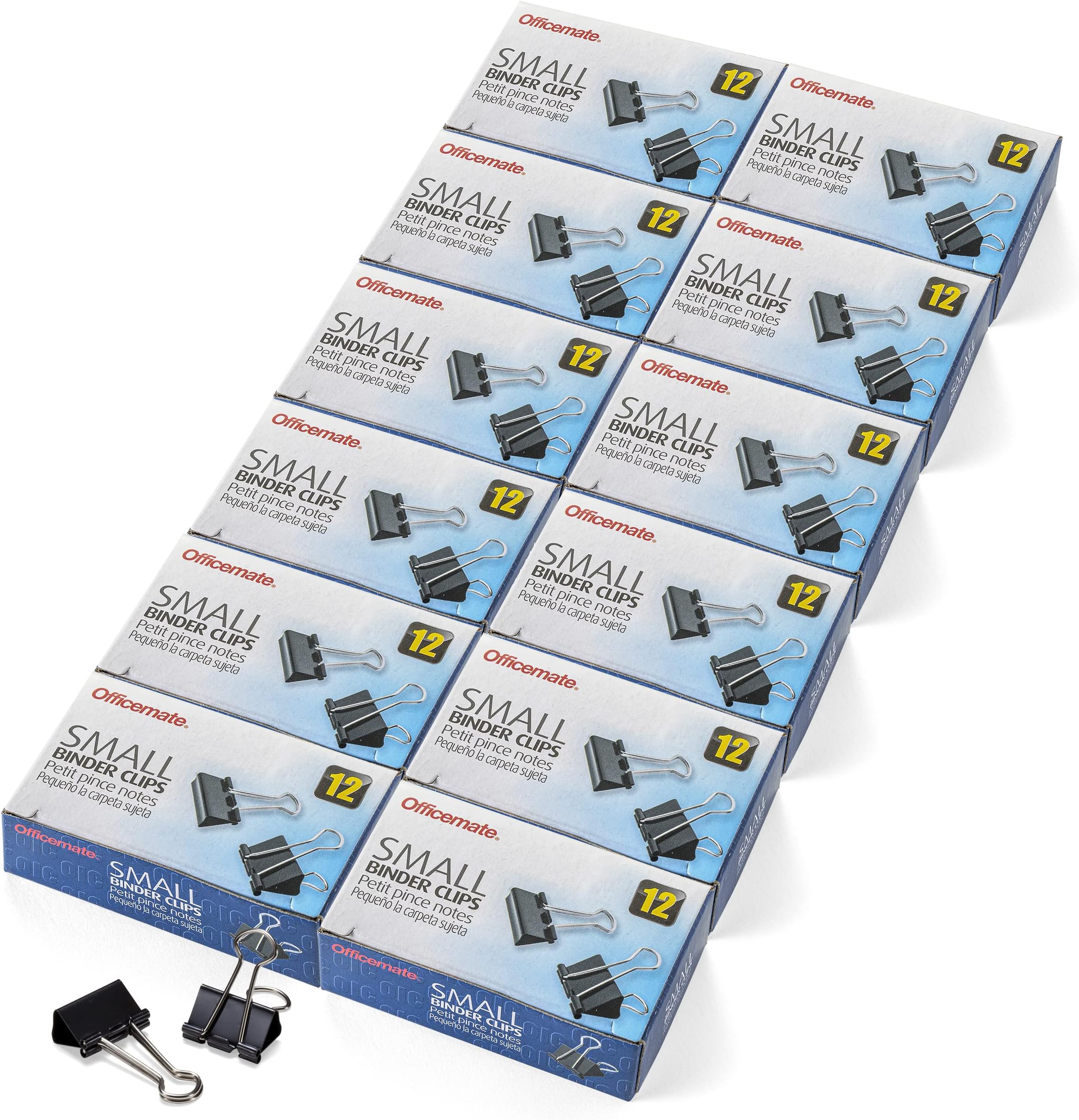 Amazon.com : Small Binder Clips, 48 Pack, 3/4 Inch, Standard 19mm ...