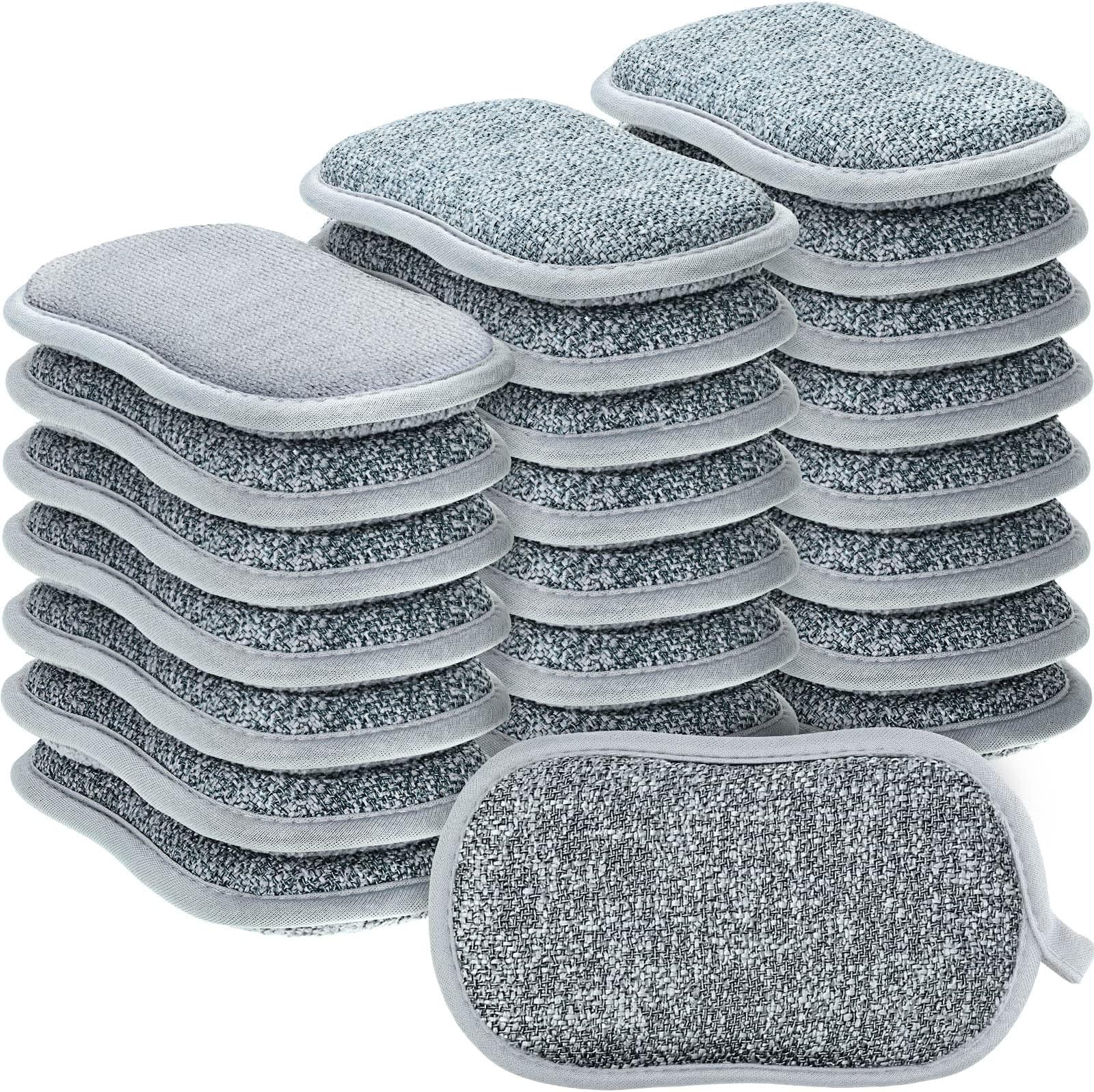 Amazon.com: Multi-Purpose Sponges Kitchen by Scrub-it - Non-Scratch ...