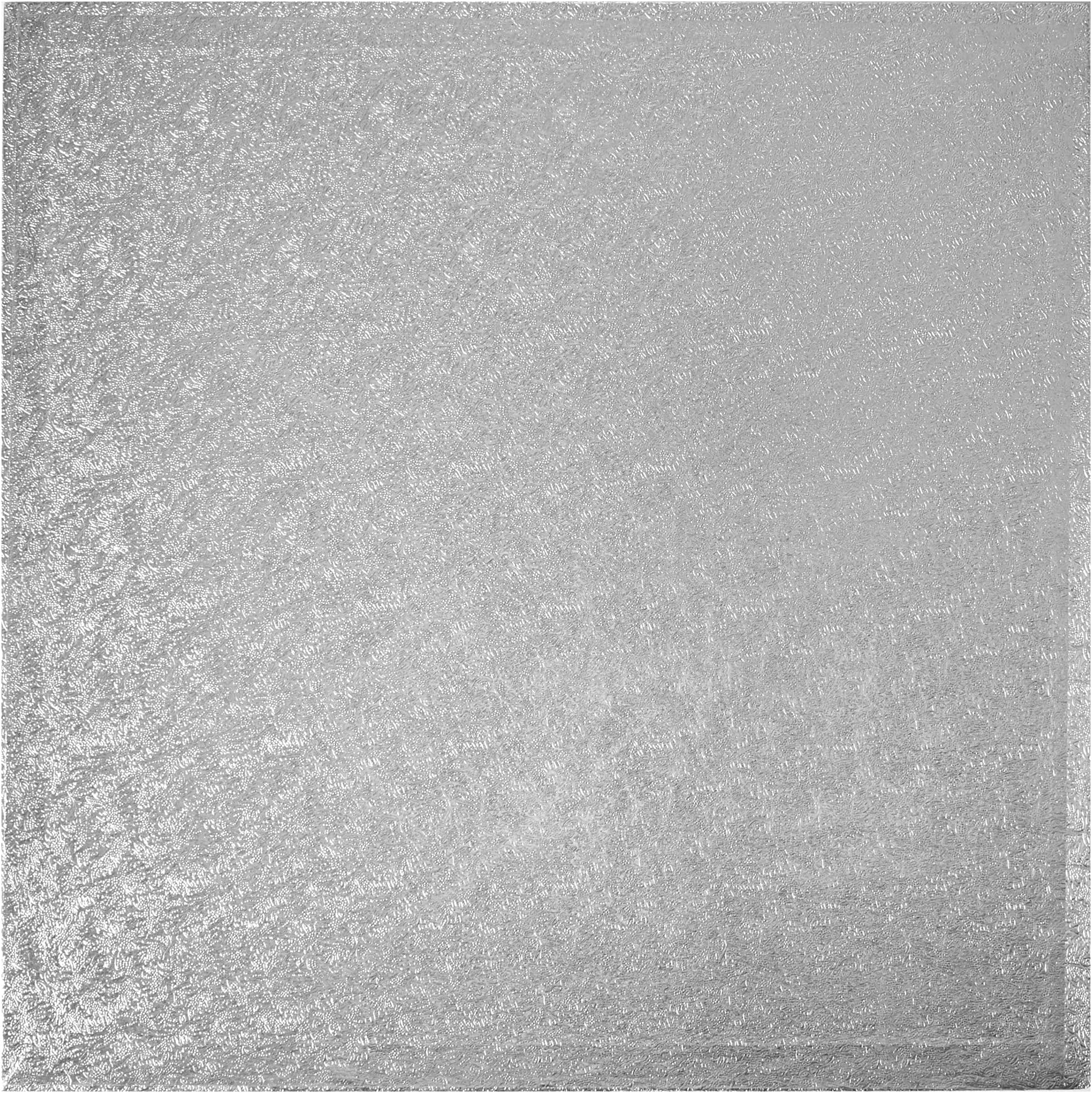 Amazon.com | PME Square Cake Board 0.4 in Thick, 11-Inch, Silver: Cake ...