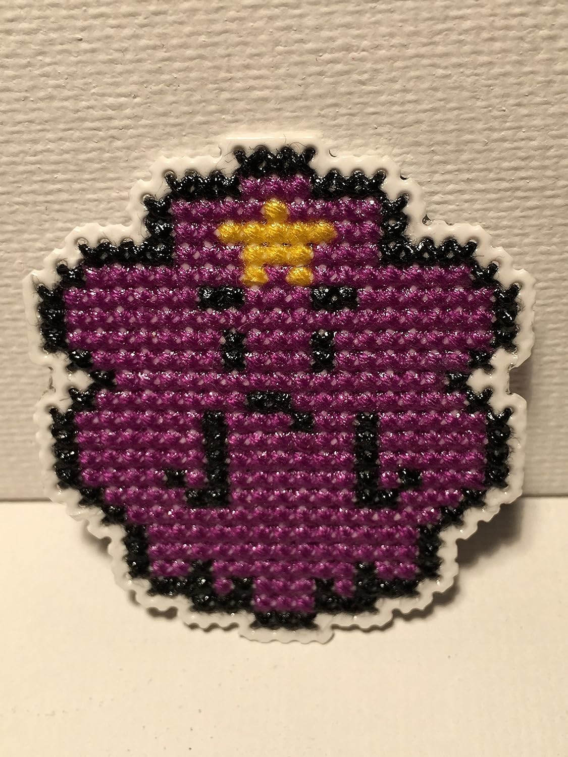 Amazon.com: Lumpy Space Princess Cross Stitched Magnet : Handmade Products