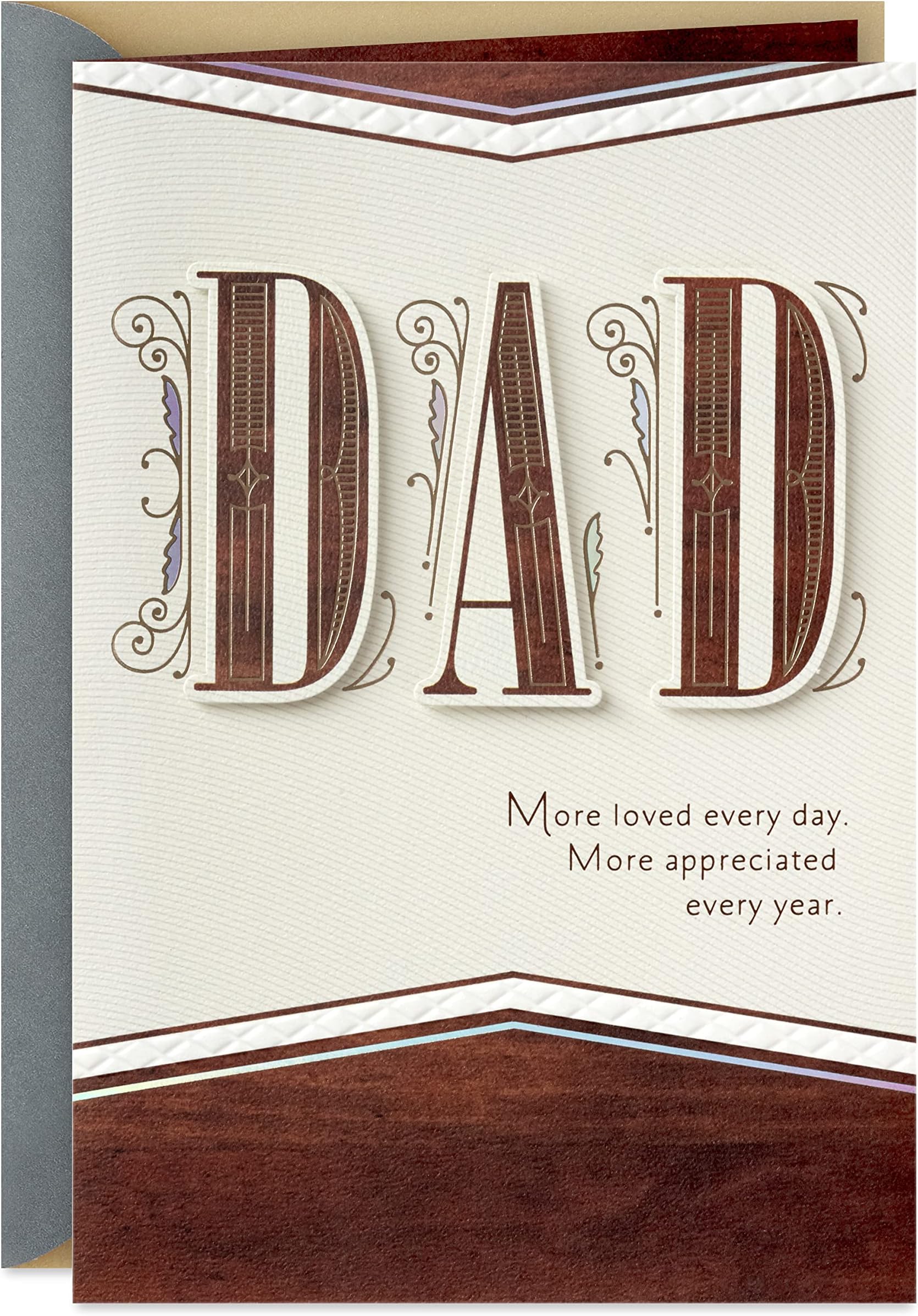 Amazon.com : BlinkBlink Happy Fathers Day Card for Dad, Card for Dad ...