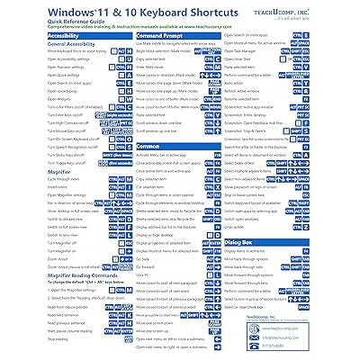 Windows 11 and 10 Keyboard Shortcuts Quick Reference Philippines | Ubuy