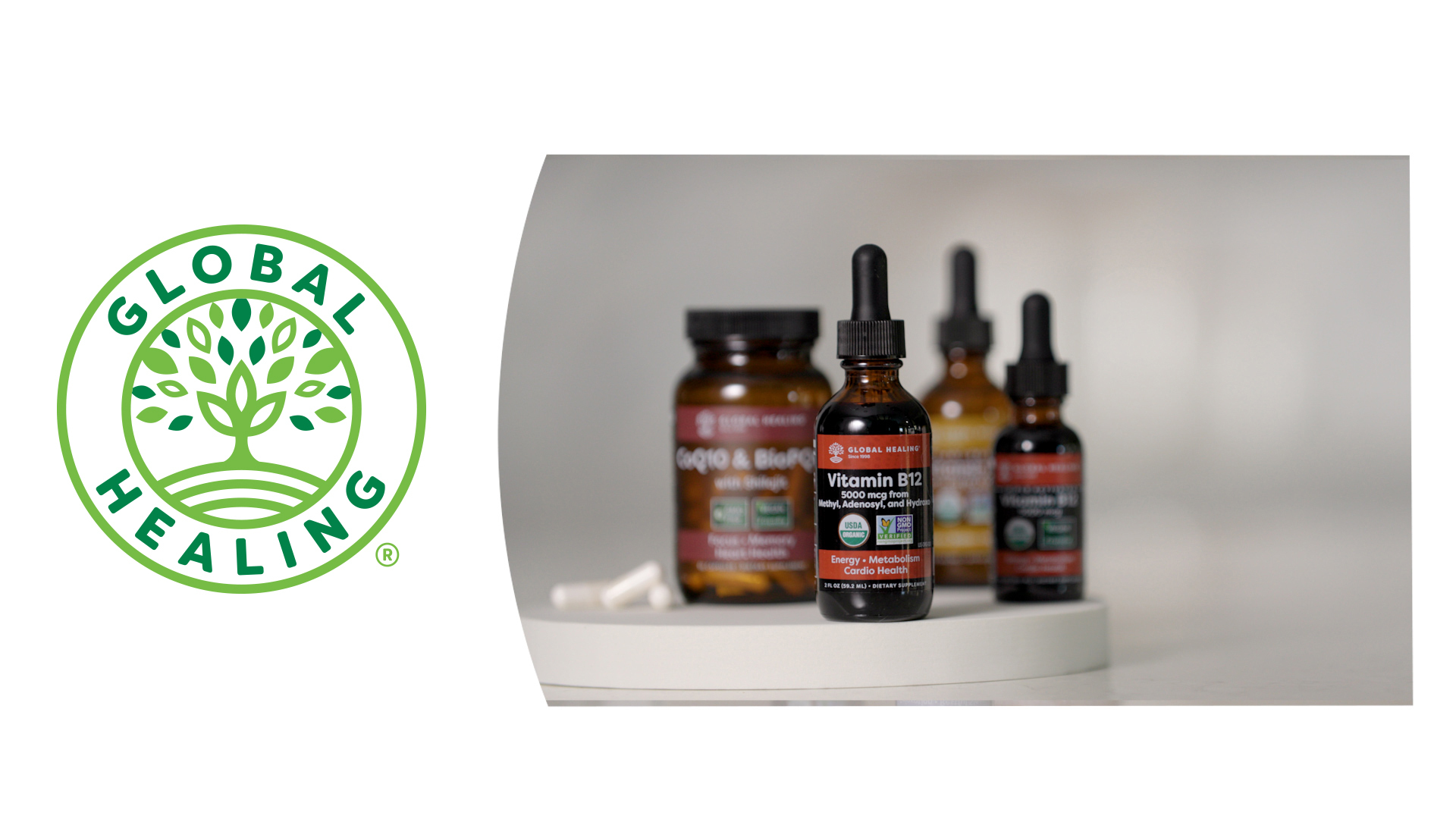 Snapklik.com : Global Healing Vitamin B12 5000 Mcg, Organic Sublingual ...