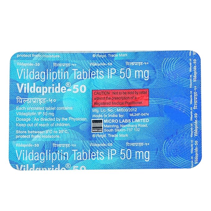 Vildapride-50mg - Strip of 15 Tablets : Amazon.in: Health & Personal Care