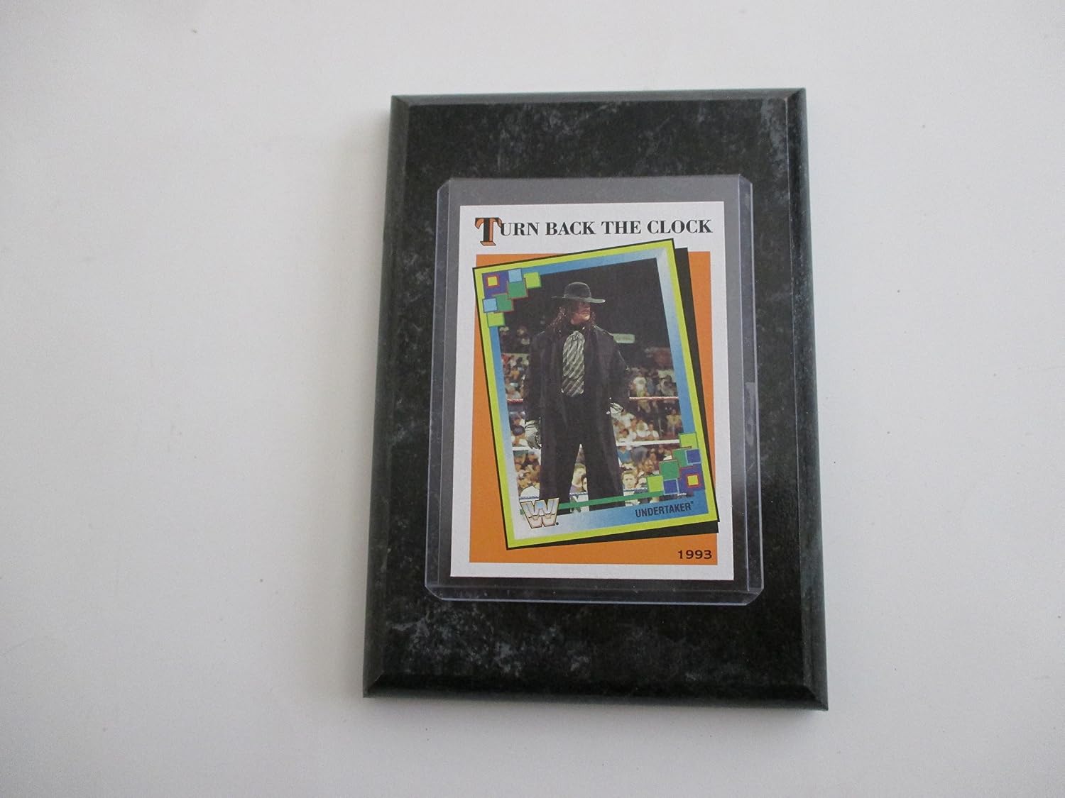Amazon.com: WWE Turn Back The Clock Underaker 4x6 card mounted on a ...