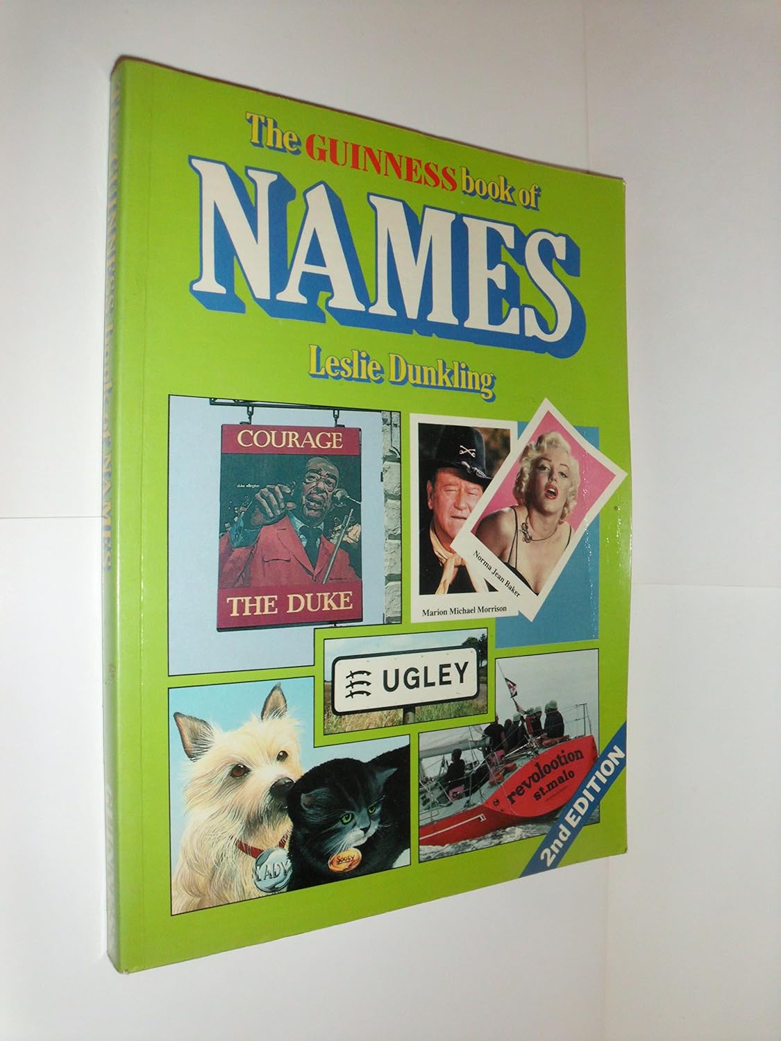 The Guinness book of names: Dunkling, Leslie: 9780851122939: Amazon.com ...