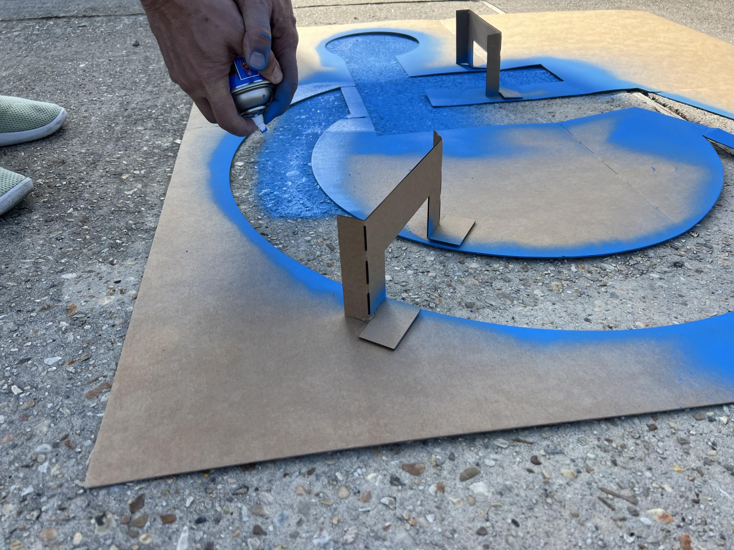 Snapklik.com : APS 36" Handicap Stencil Parking Lot ADA ICON Only ...