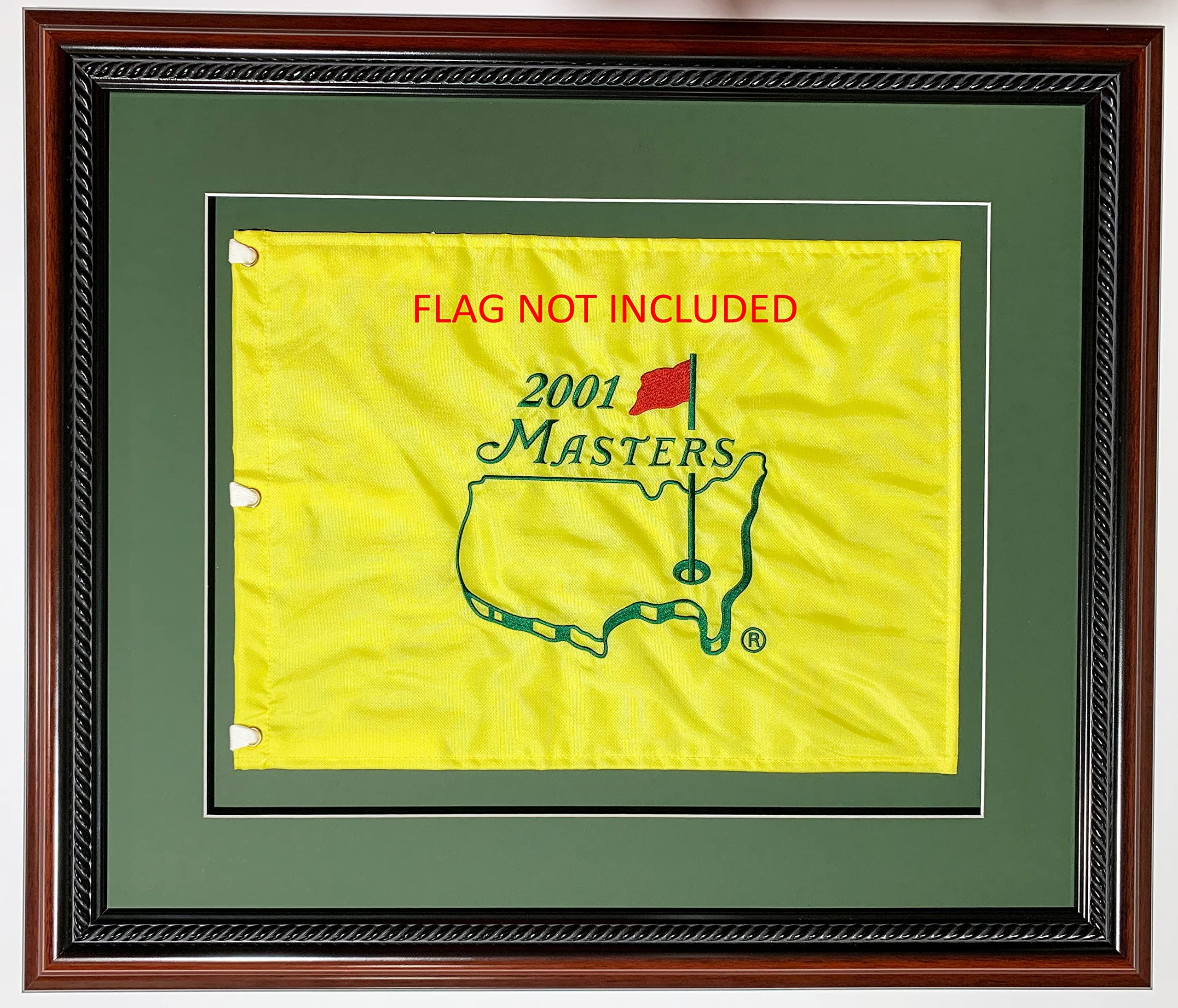 Amazon.com : 20x24 Black Golf Flag Frame, Moulding blk-003, Green Mats ...