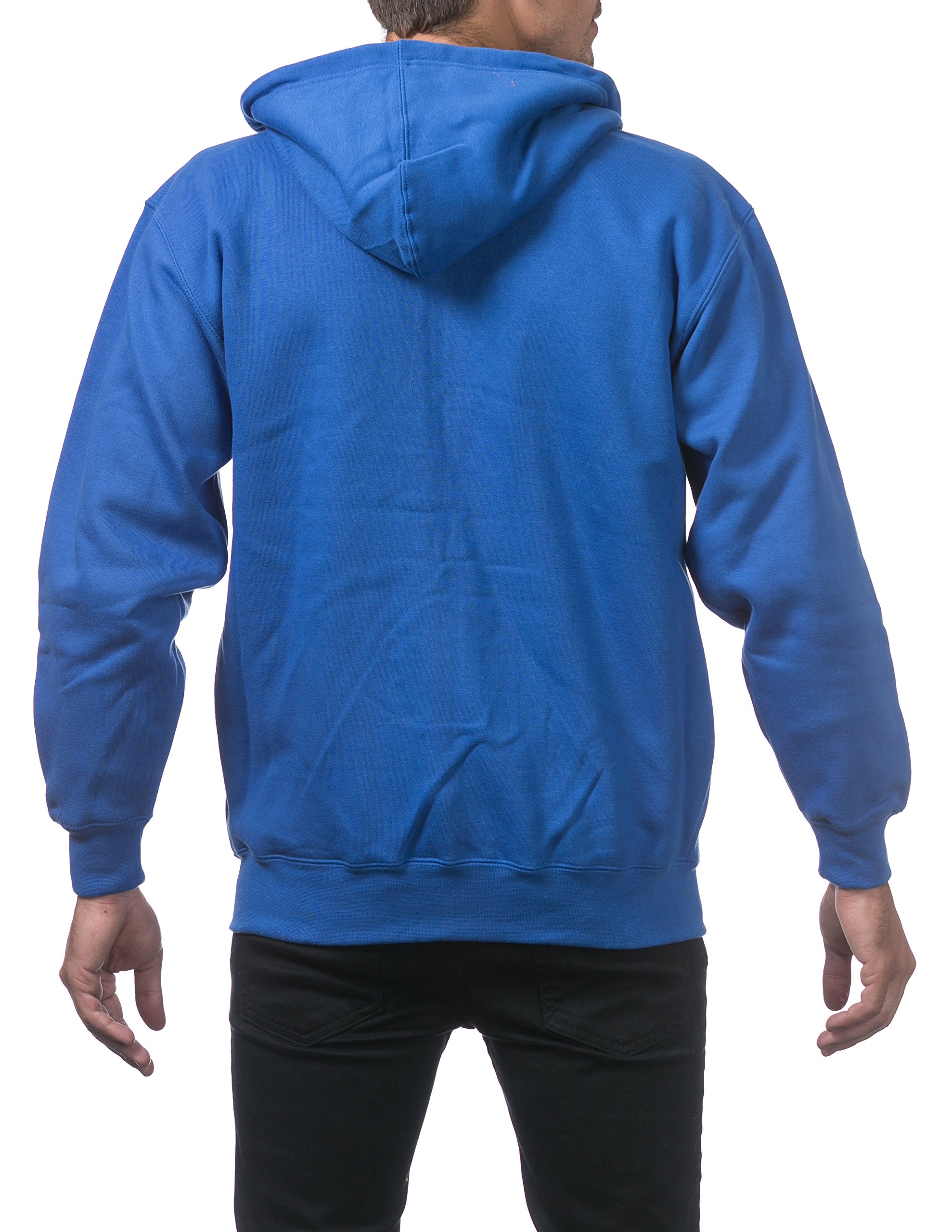 Snapklik.com : Pro Club Mens Heavyweight Full Zip Fleece Hoodie