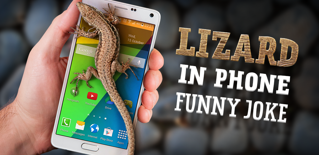 Lizard in phone funny joke:Amazon.co.uk:Appstore for Android