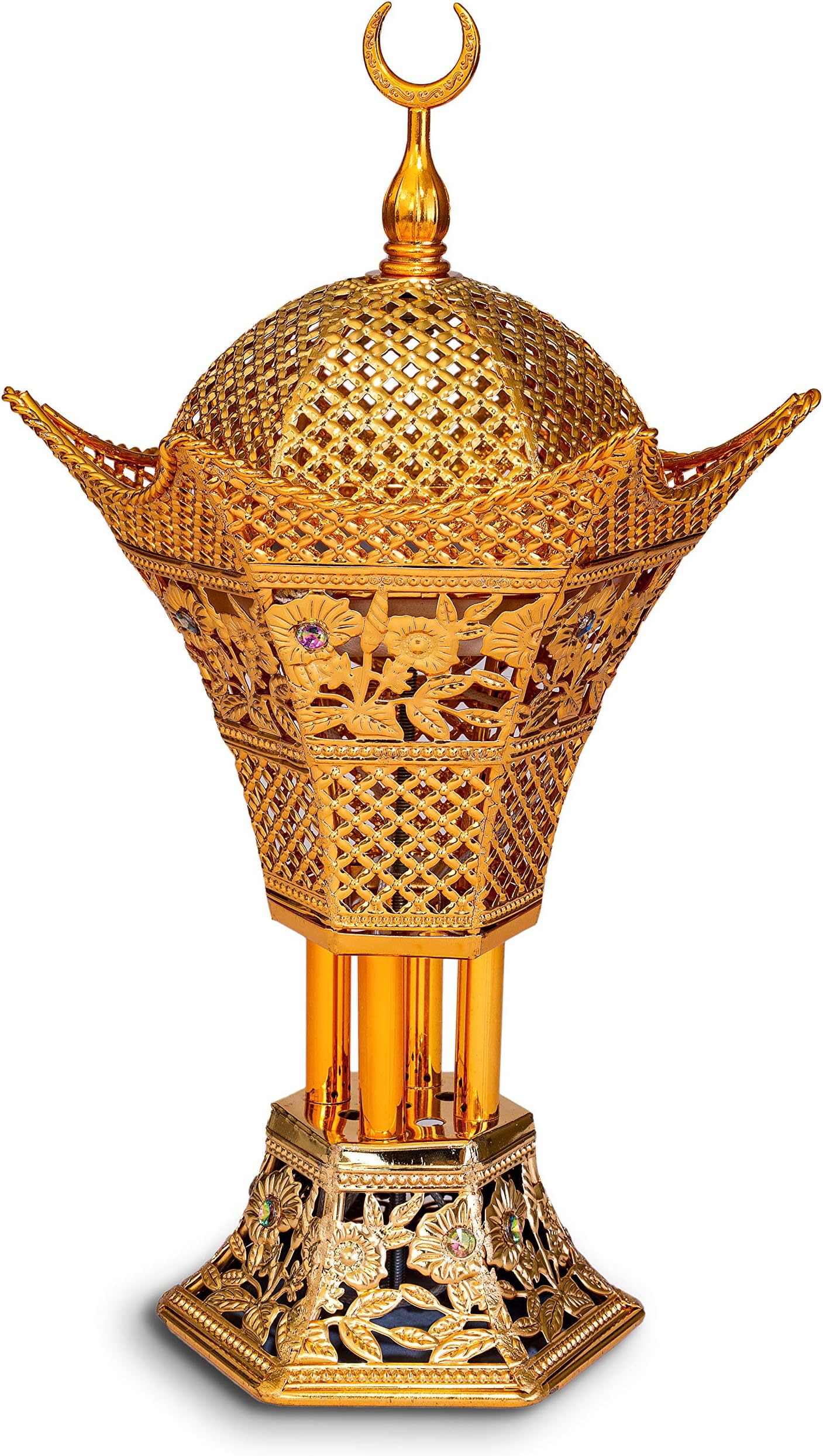 Amazon.com: AM Bakhoor Charcoal Incense Burner - Oud Frankincense Resin ...